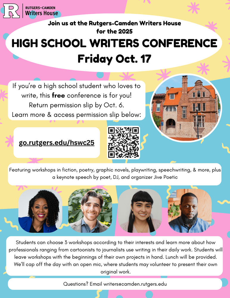 High School Writers Conference – Writers House